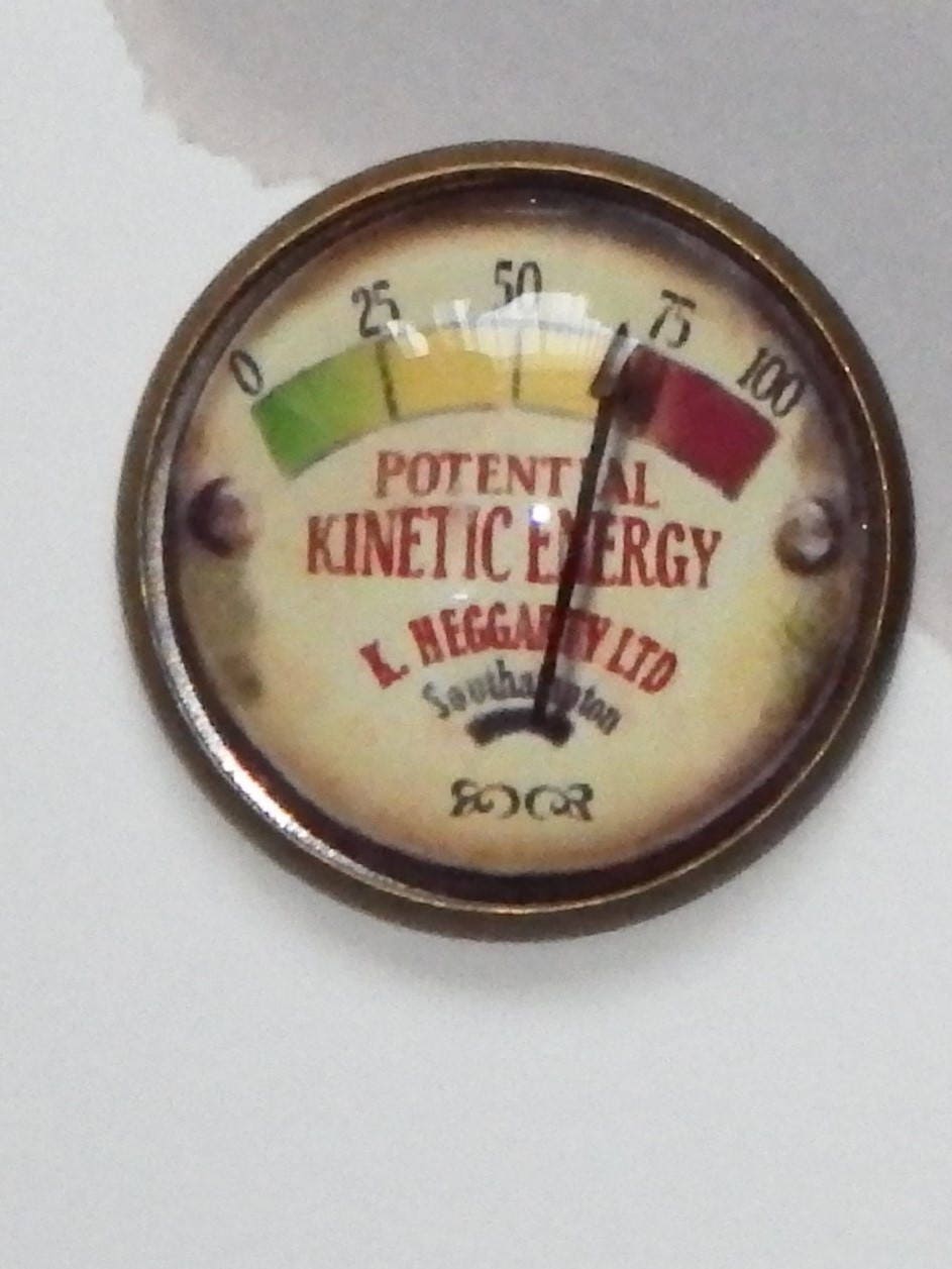 Mini Gauge, 25mm, Miniature Steampunk Gauge, Imitation Gauge Accessory ...