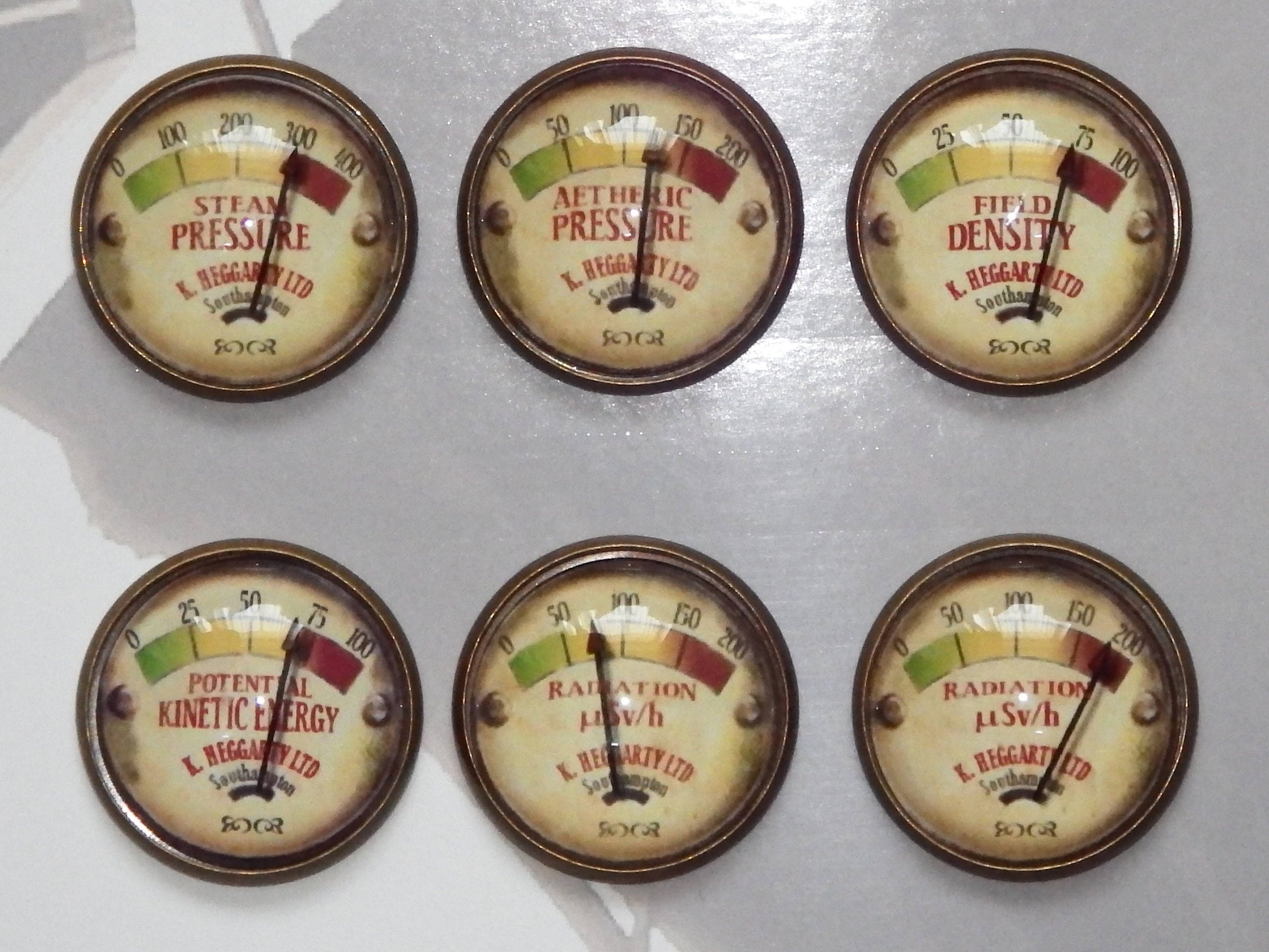 Mini Gauge 14mm Miniature Steampunk Gauge Imitation Gauge - Etsy UK