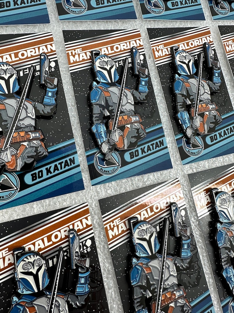 The Mandalorian - Bo Katan (INTERLOK® Pin Series 6) - Etsy