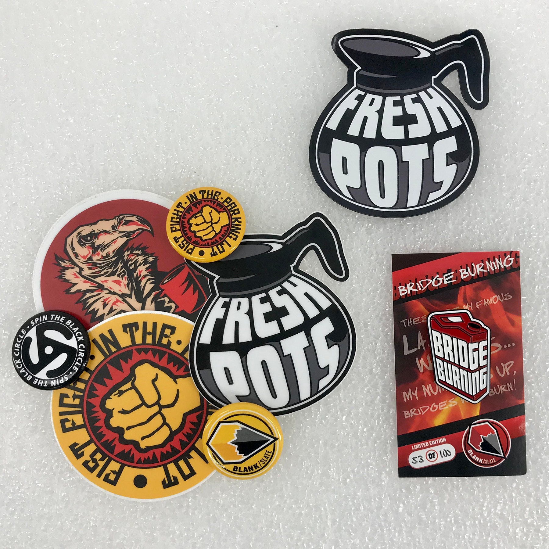 Rock Pack (stickers / Buttons / Magnet / Enamel Pin) - Etsy