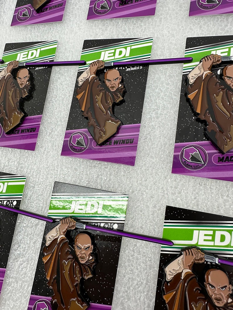 JEDI - Mace Windu (INTERLOK® Pin Series 5) - Etsy