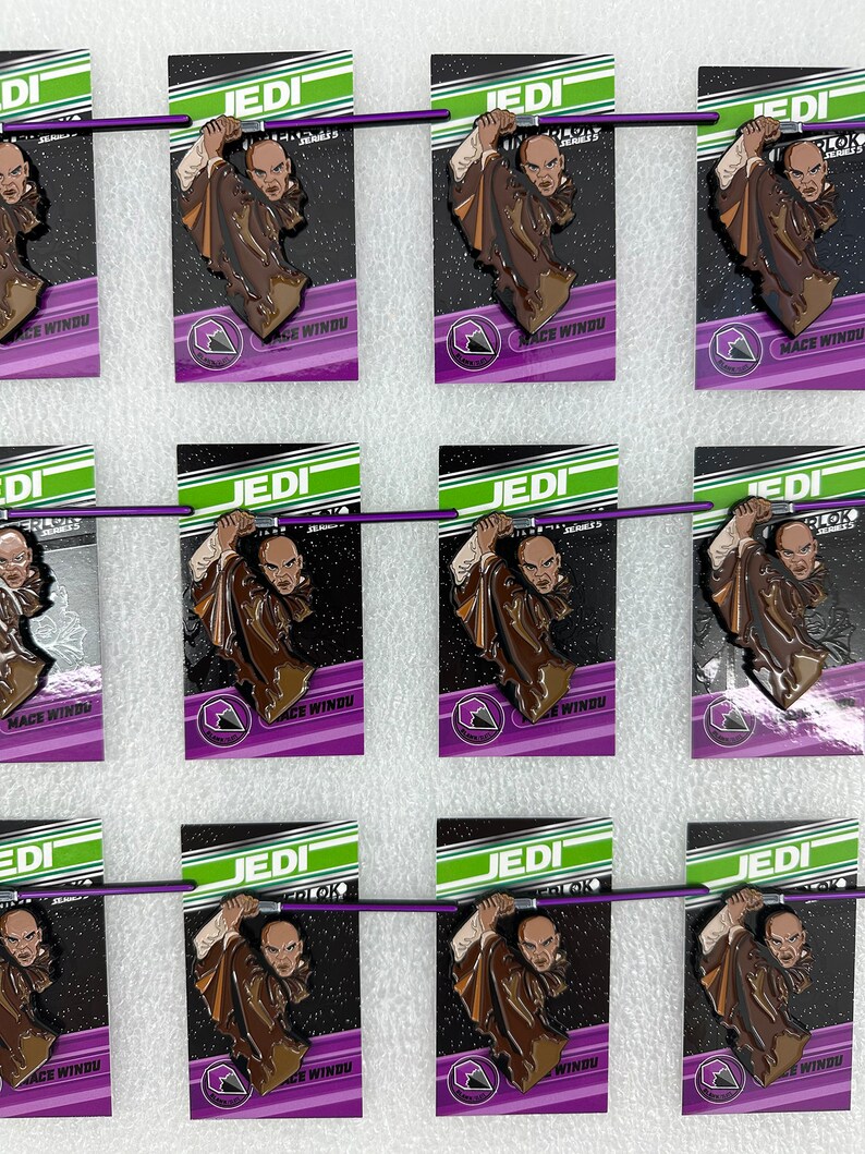 JEDI - Mace Windu (INTERLOK® Pin Series 5) - Etsy