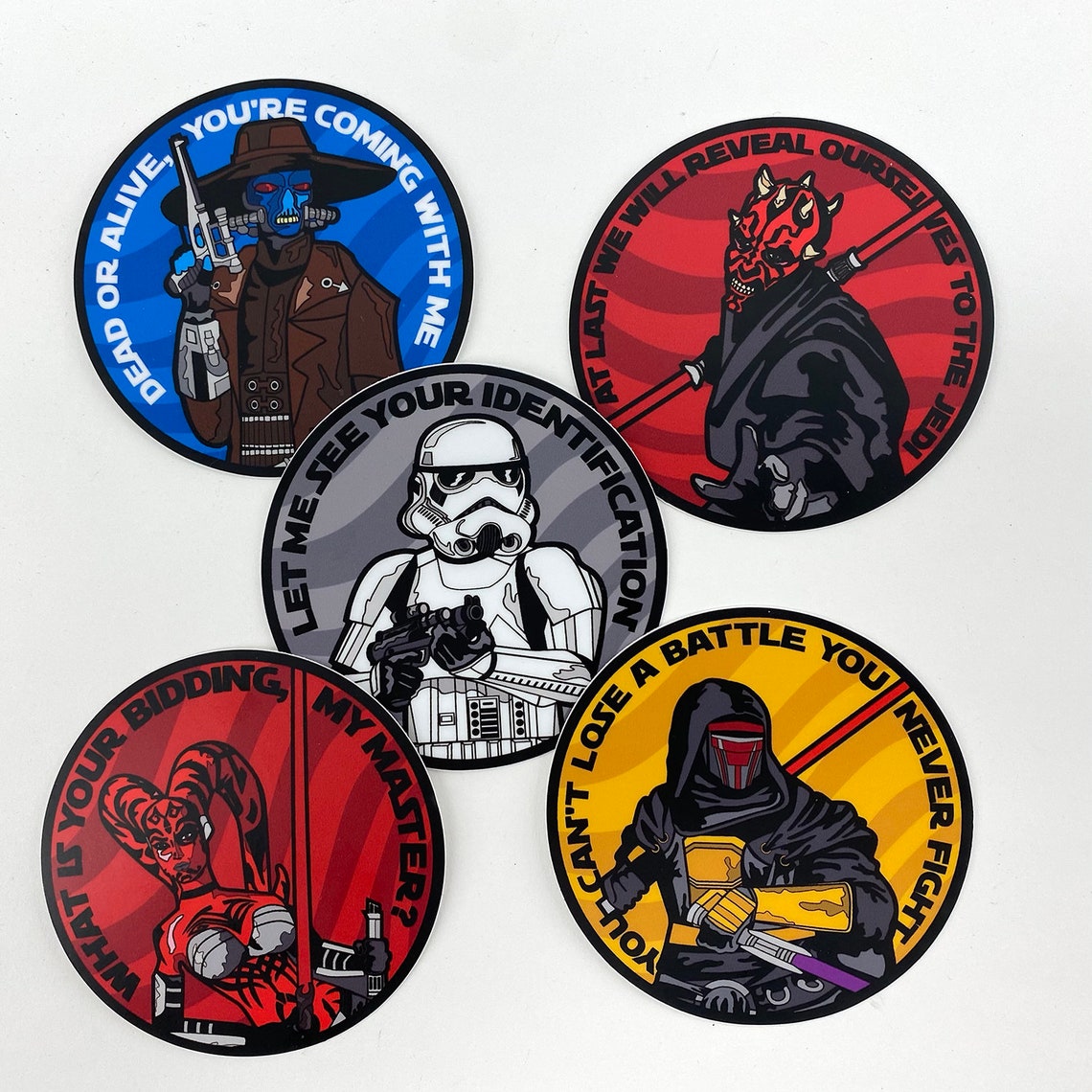Star Wars Sticker Pack / Set 5 5 Stickers | Etsy