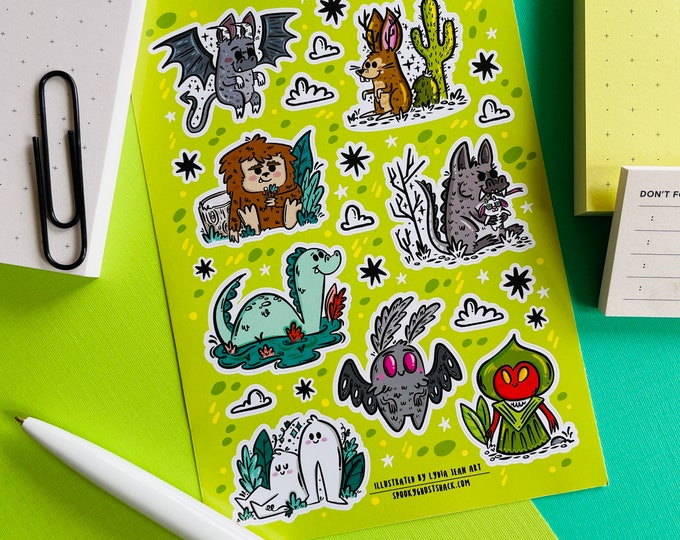 Queer Cryptid Stickers - Etsy