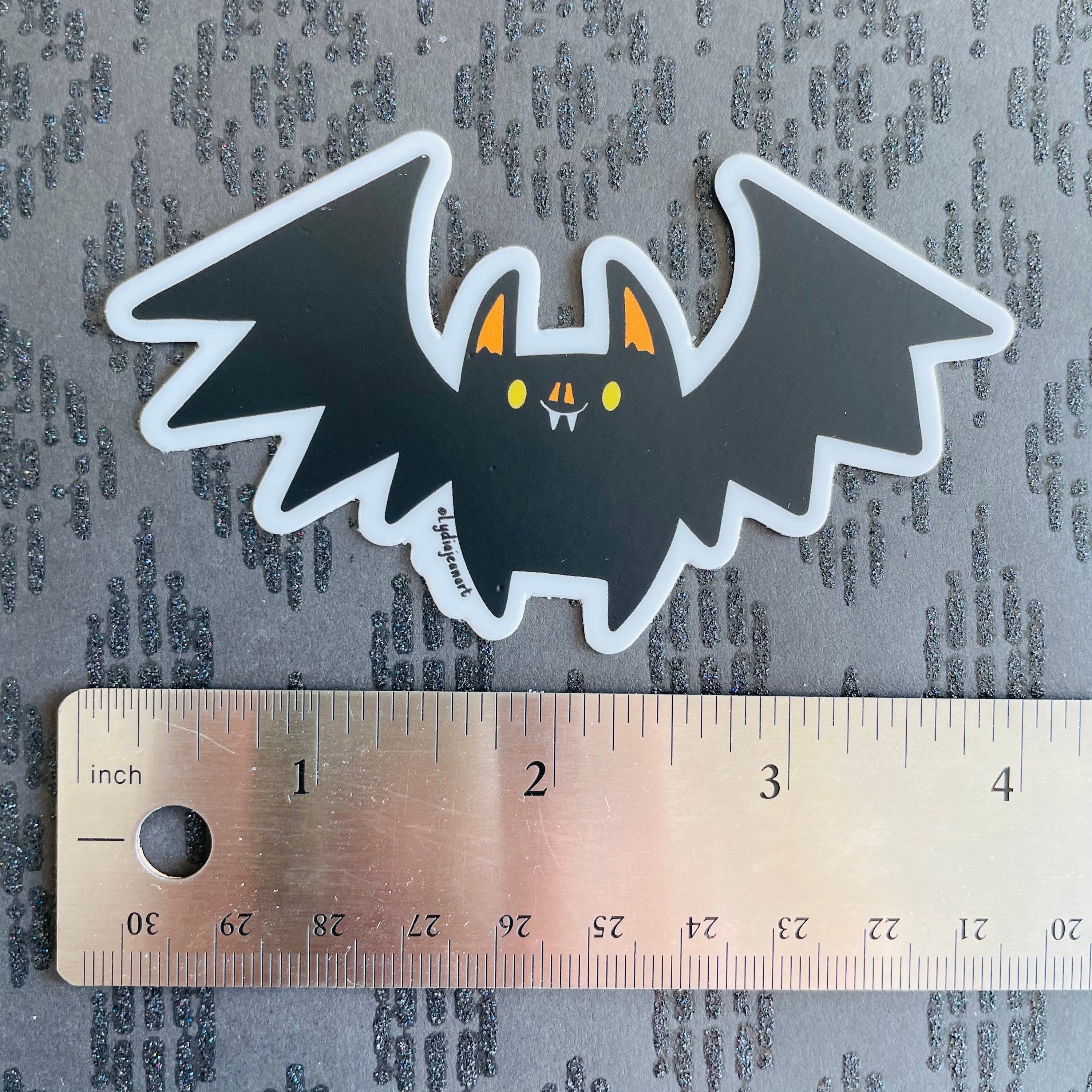 Bat Vinyl Sticker Super Cute Bat Sticker Party Favors bat - Etsy