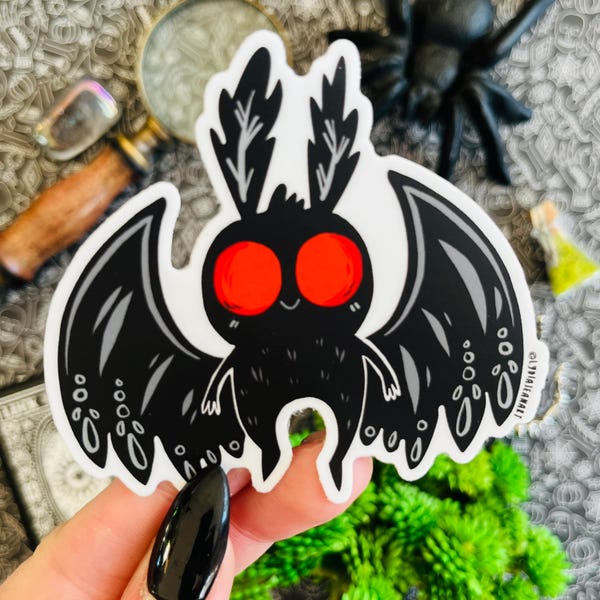 Cute Mothman Art - Etsy