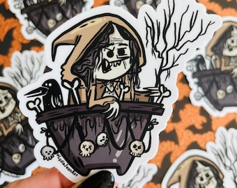 Baba Yaga Sticker - Etsy