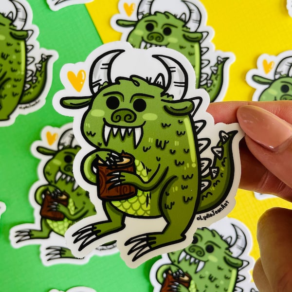 Vinyl Cryptid Decal - Etsy