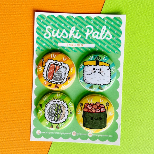 Sushi Pin - Etsy