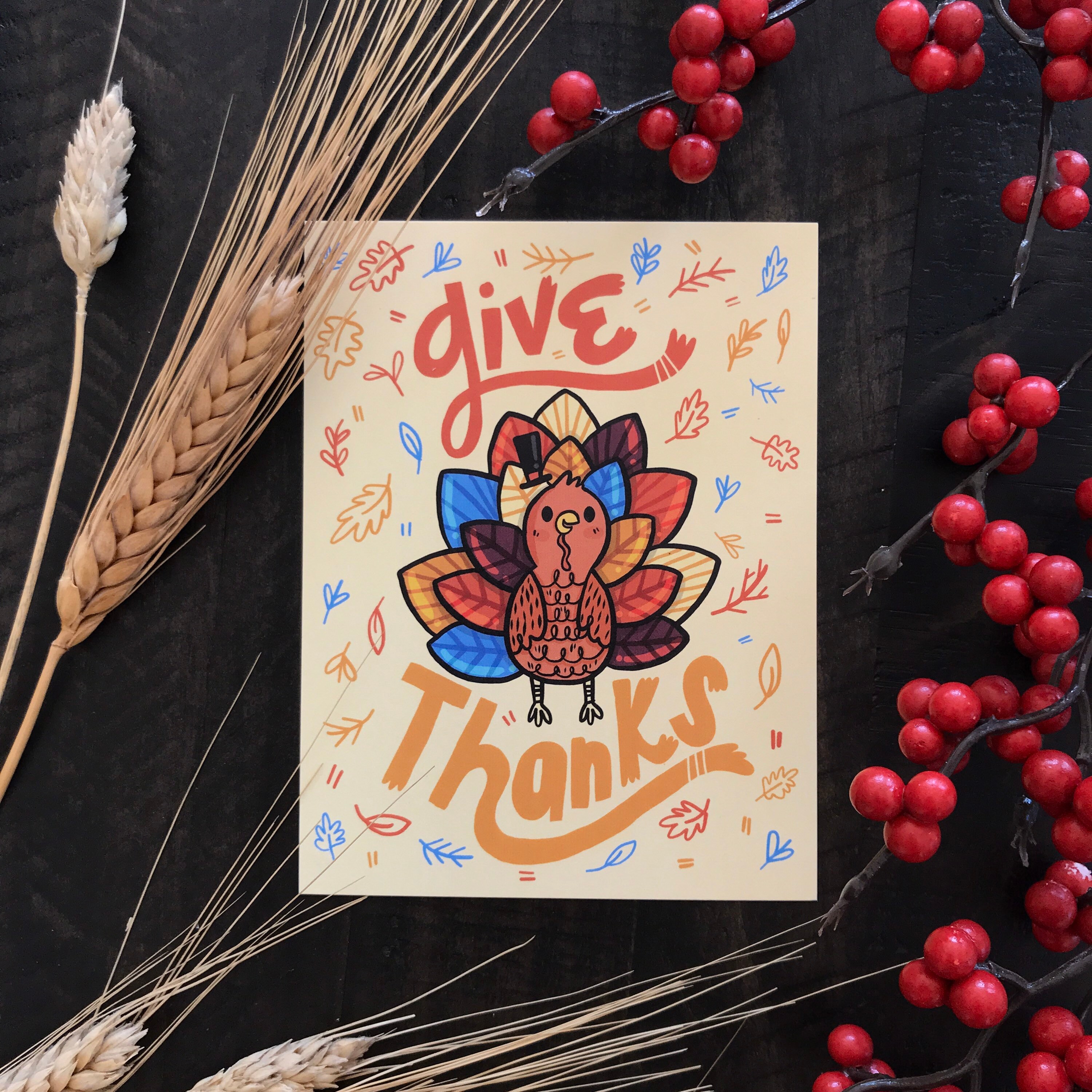 So Thankful Postcard Set Postcard set for kids Cute | Etsy