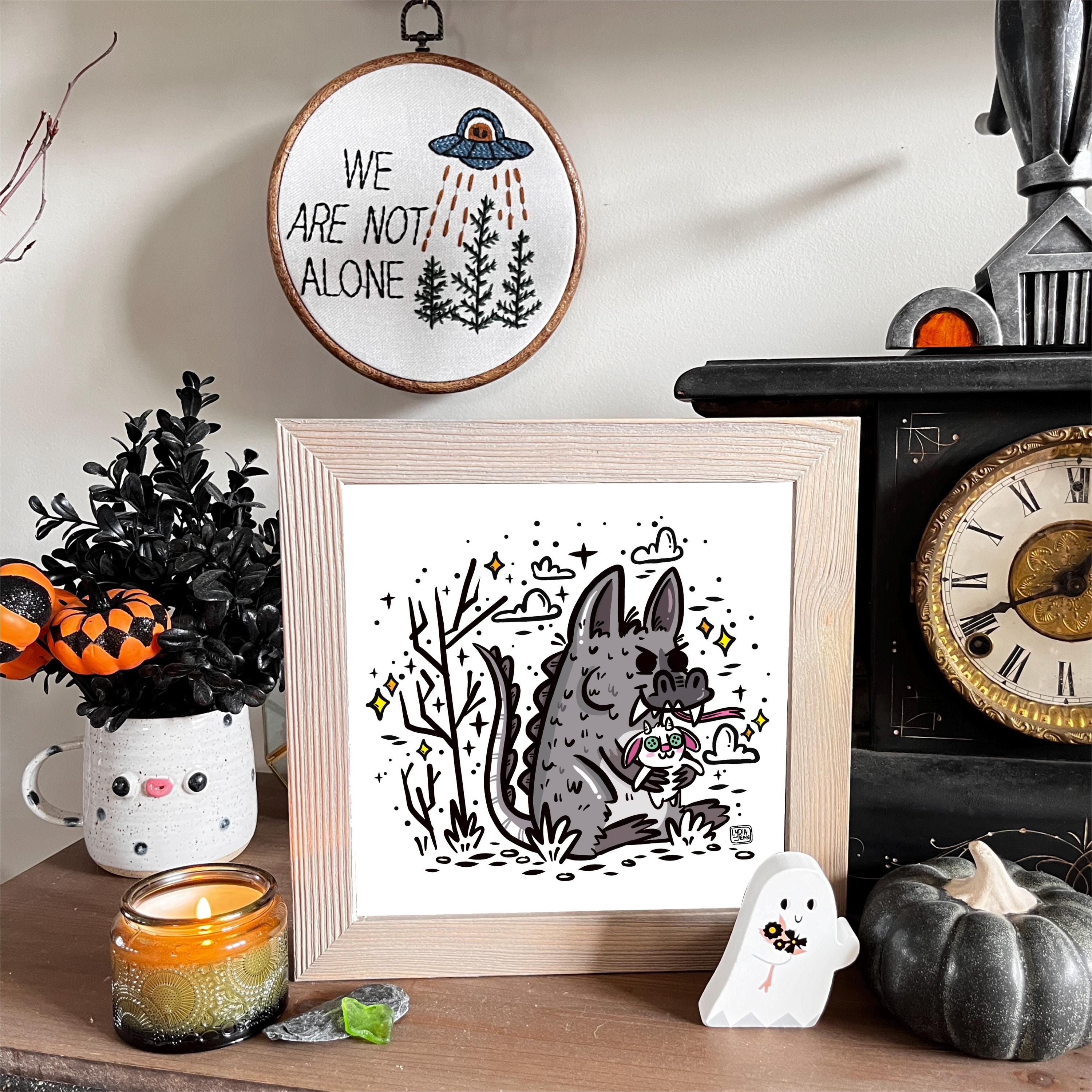 El Chupacabra Art Print - Etsy