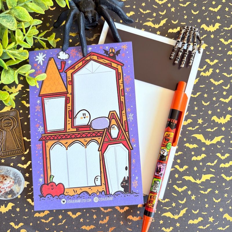 Halloween Notepads Magnetic - Etsy
