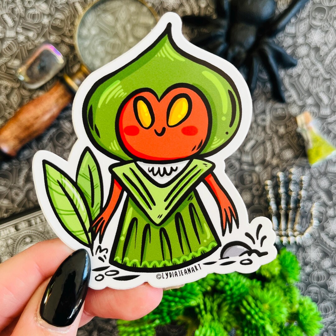 Flatwoods Monster Vinyl Sticker | Braxie | Cryptid Vinyl Sticker ...