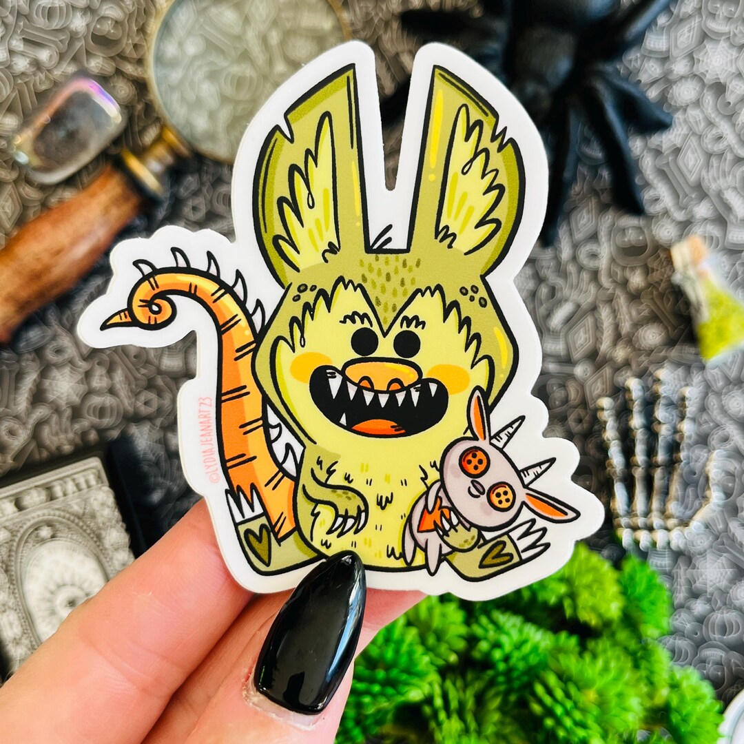 Chupacabra Love Vinyl Sticker | El Chupacabra Sticker | Chupacabra ...