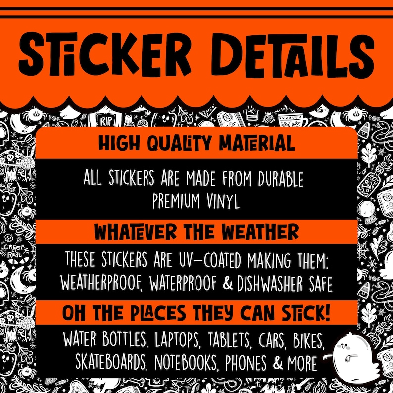 Witchn' Waffer Vinyl Sticker | Witch Vinyl Sticker | Halloween Sticker ...