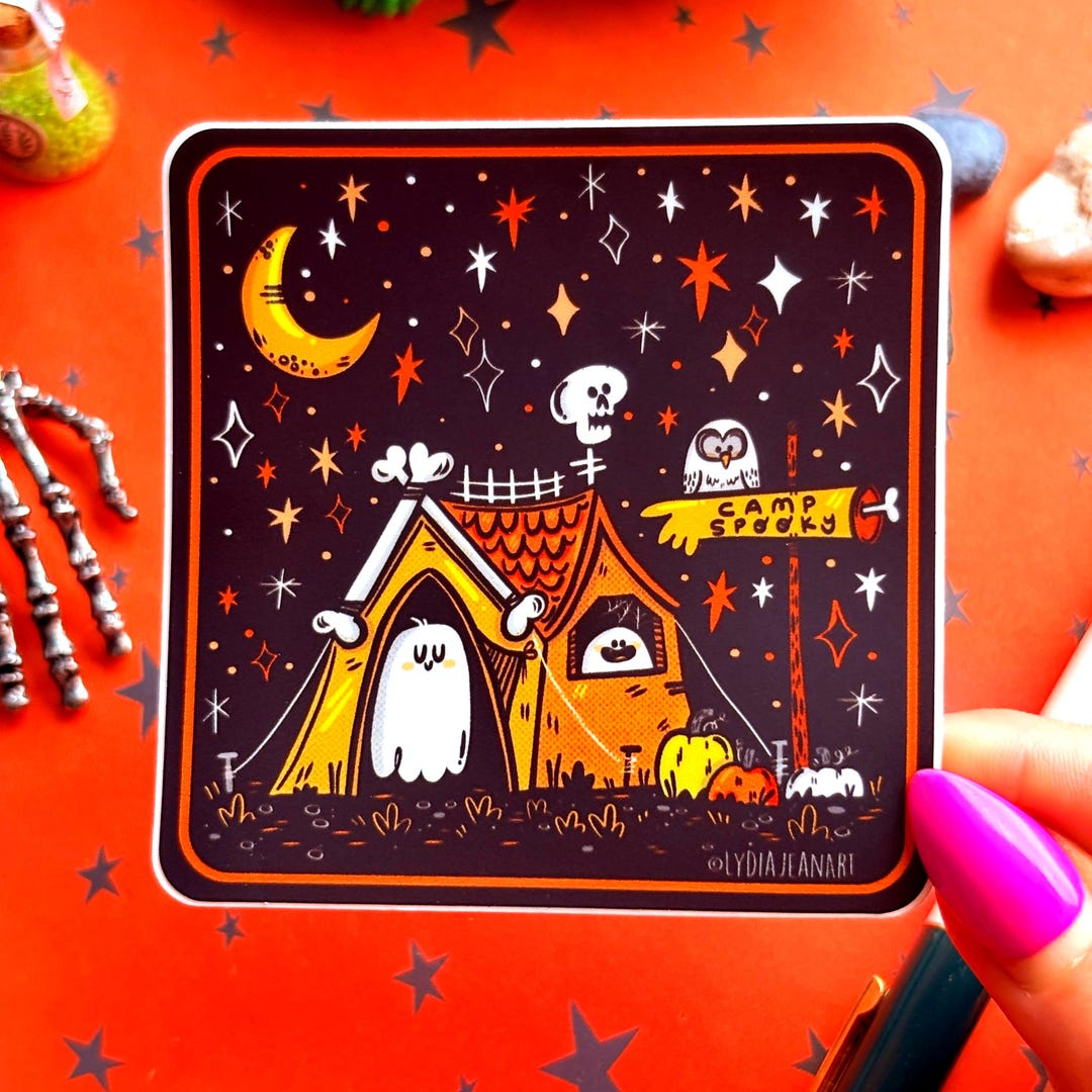 Summerween Sticker | Halloween Camp | Halloween Sticker | Summer Camp ...