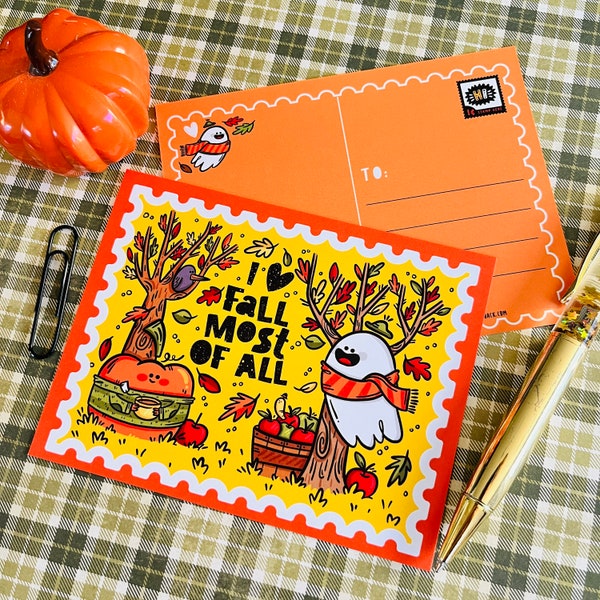 Halloween Postcards - Etsy