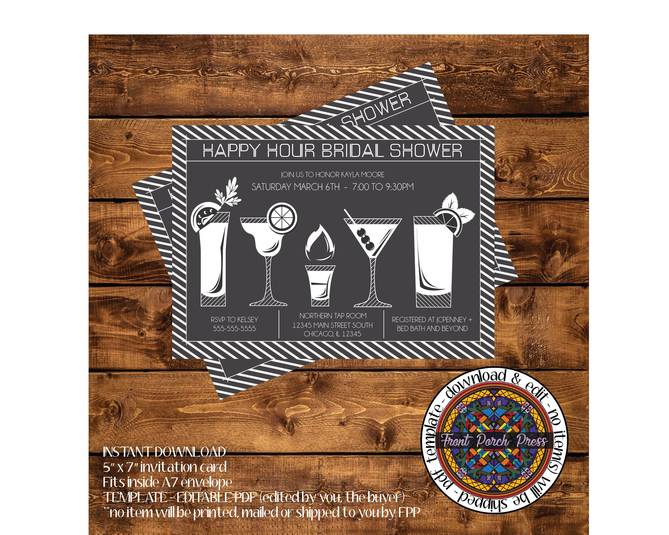 EDITABLE INVITATION Happy Hour Bridal Shower Baby Shower Etsy editable-invitation-happy-hour-bridal-shower-baby-shower-etsy