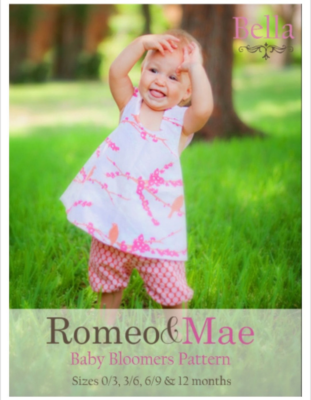 Baby Bloomers Sewing Pattern, PDF, Download, Tutorial, Toddler, Girls ...