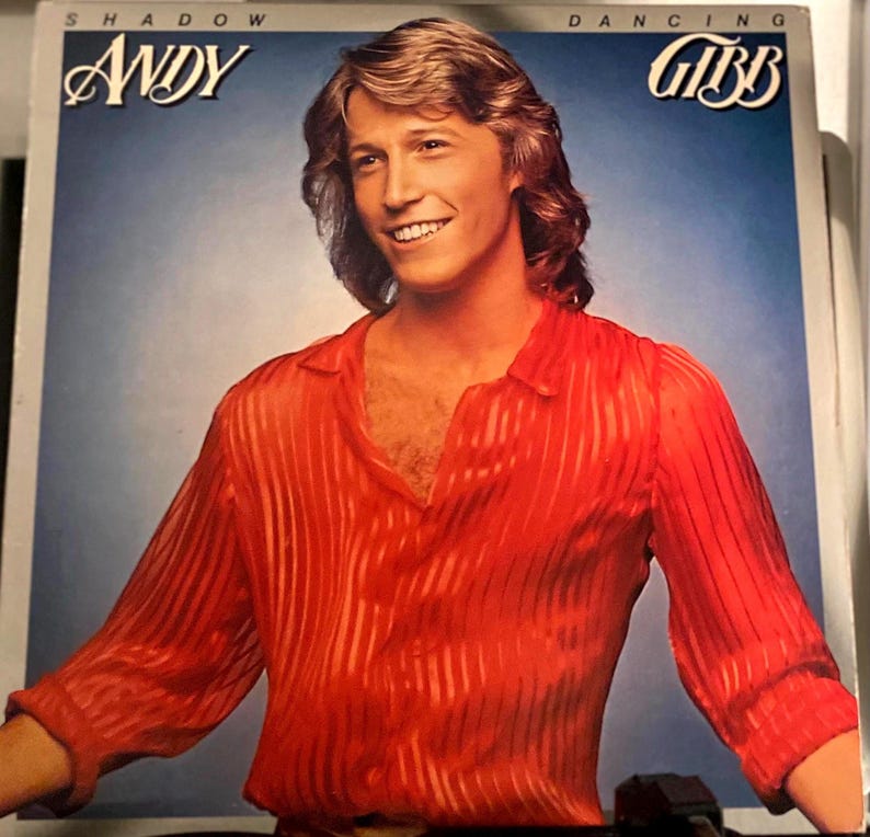 Andy Gibb - Shadow Dancing 1978, RSO Records, Pre-owned With a Few ...