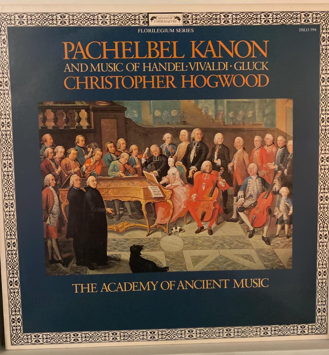 Pachelbel Kanon and Music of Handel•vivaldi•gluck, Christopher Hogwood ...