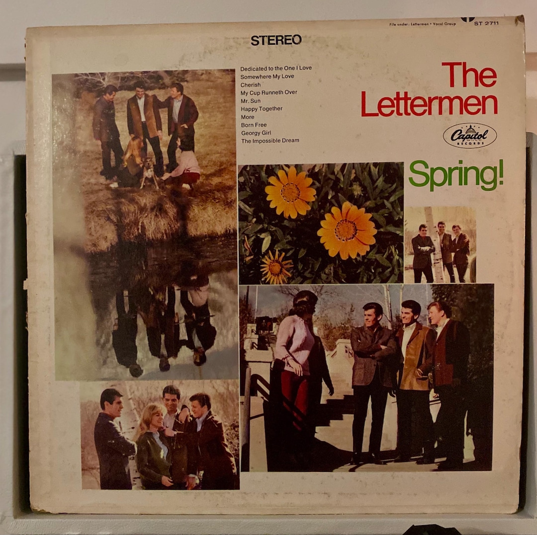 The Lettermen - Spring!, 1967, Preowned 12” Vinyl Record Album, Capitol ...