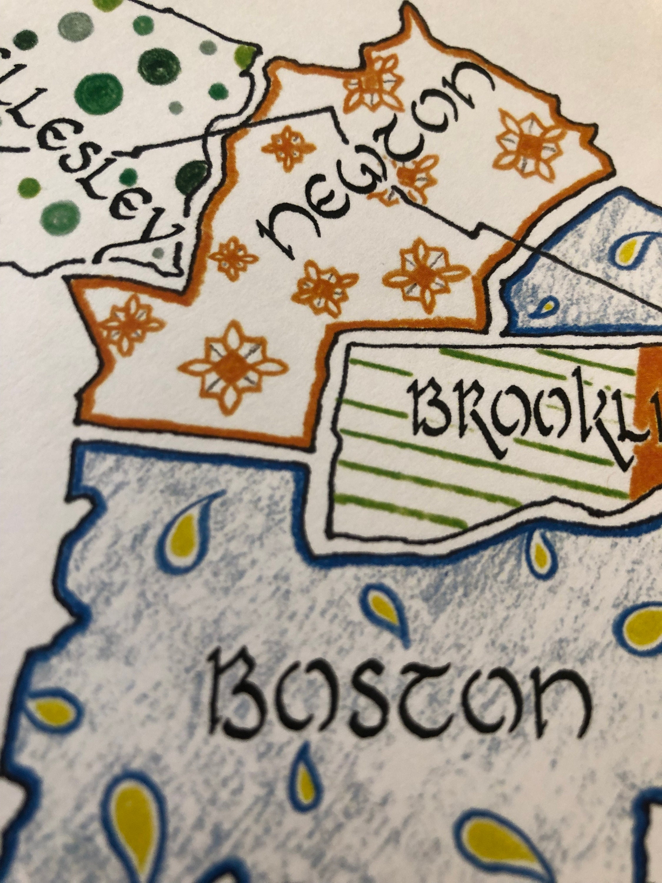 Boston Marathon 2021: Boston Marathon Map, Personalized Marathon Gift ...