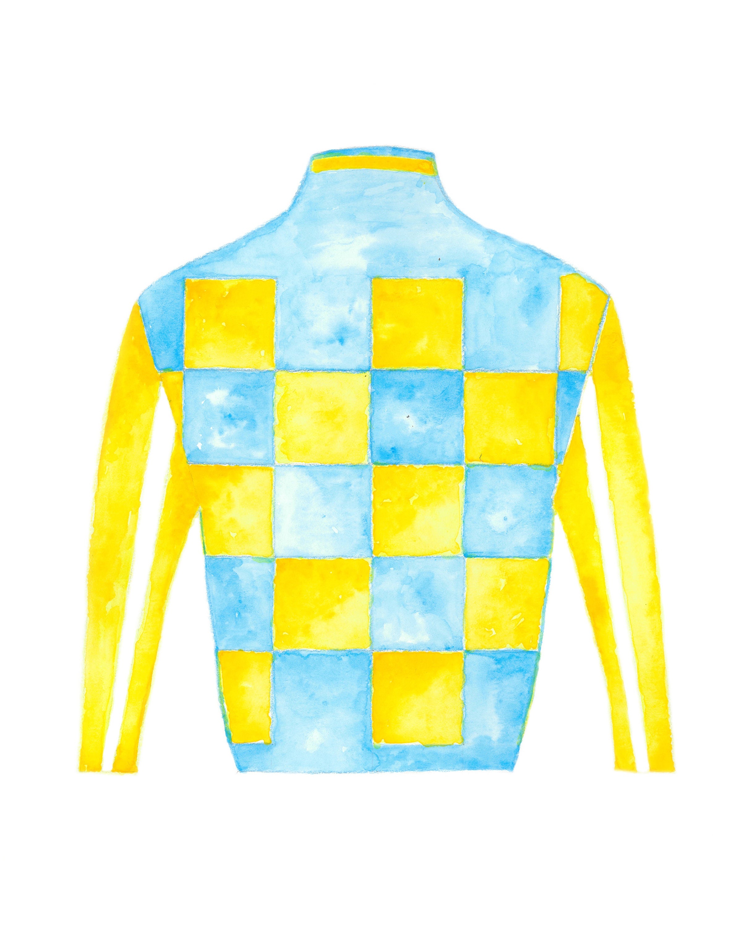 Watercolor Kentucky Derby Silks: Jockey Silk Art, Horse Racing Art ...