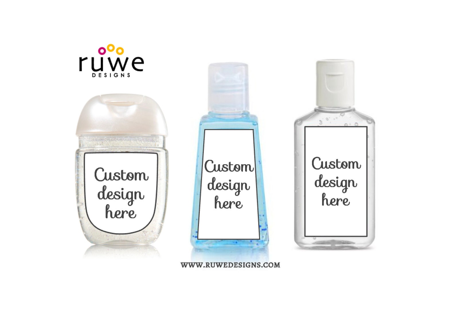 Custom Design Hand Sanitizer Labels for Business or Party - Etsy