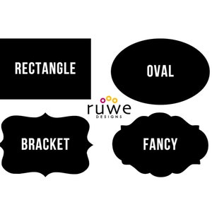 Custom Chalkboard Pantry Labels - Etsy