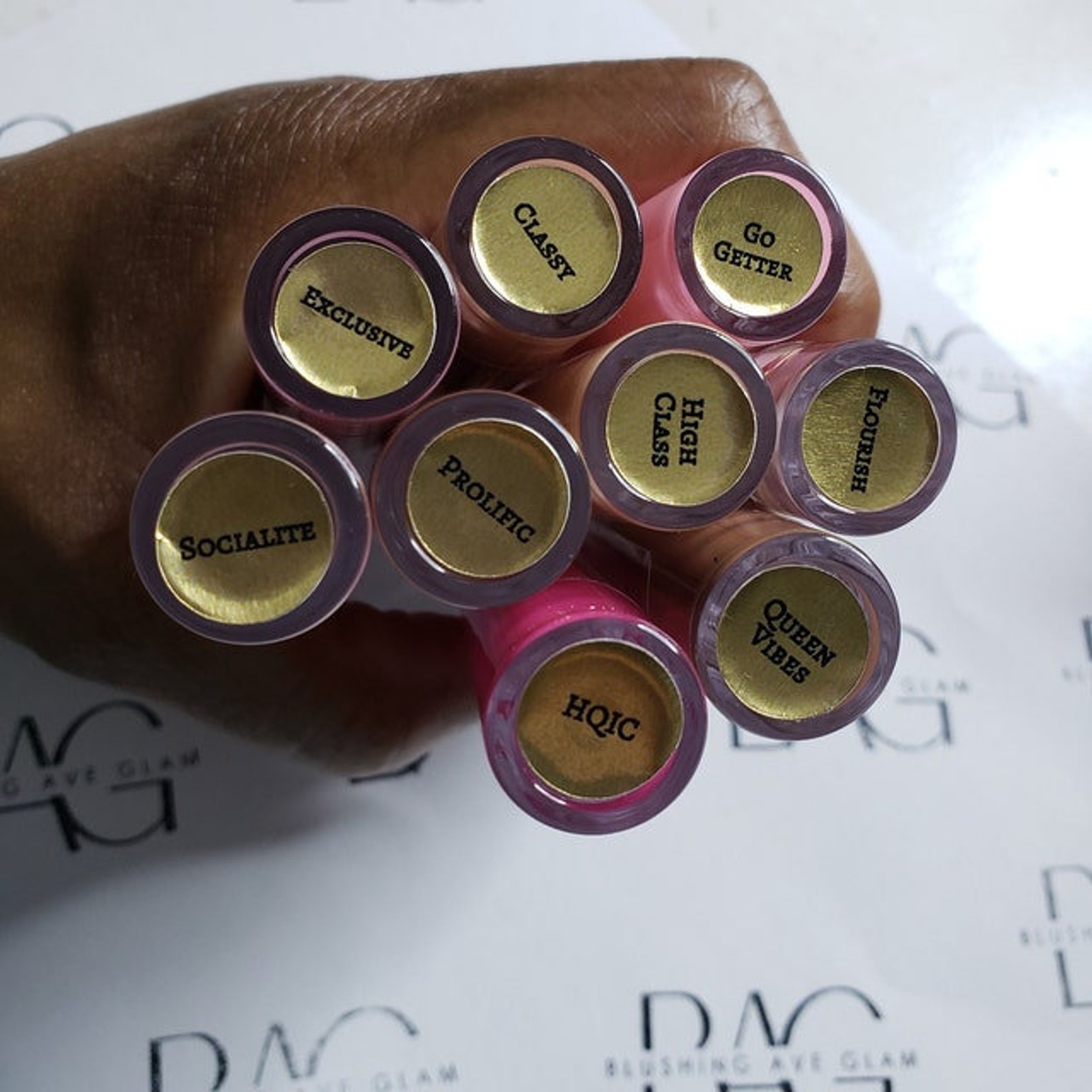 Extra Small Round Stickers for Lip Gloss and Lipsticks - Etsy