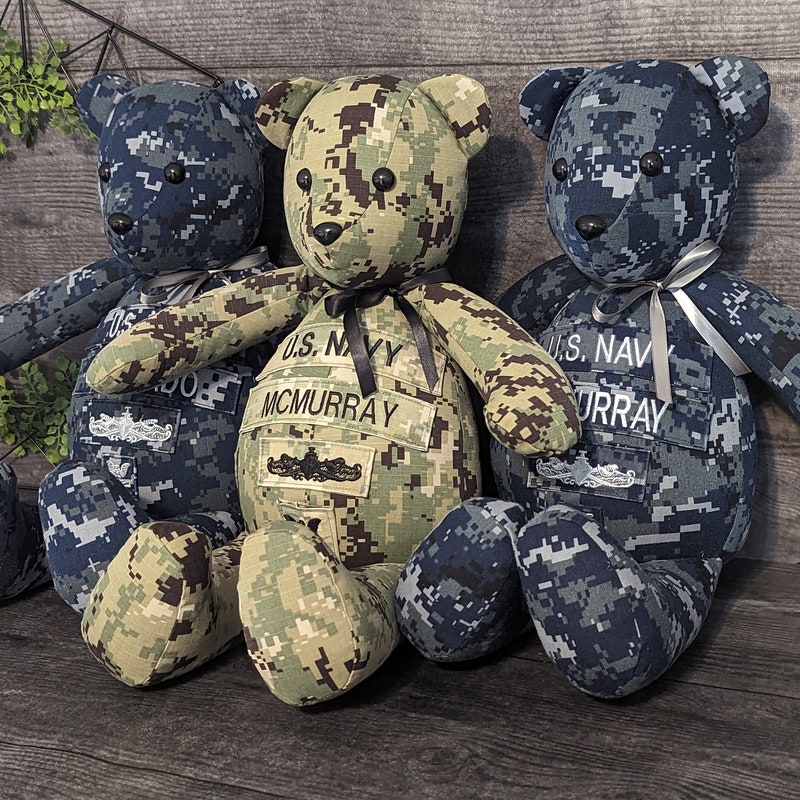 Baby Police Teddy Bear - Etsy