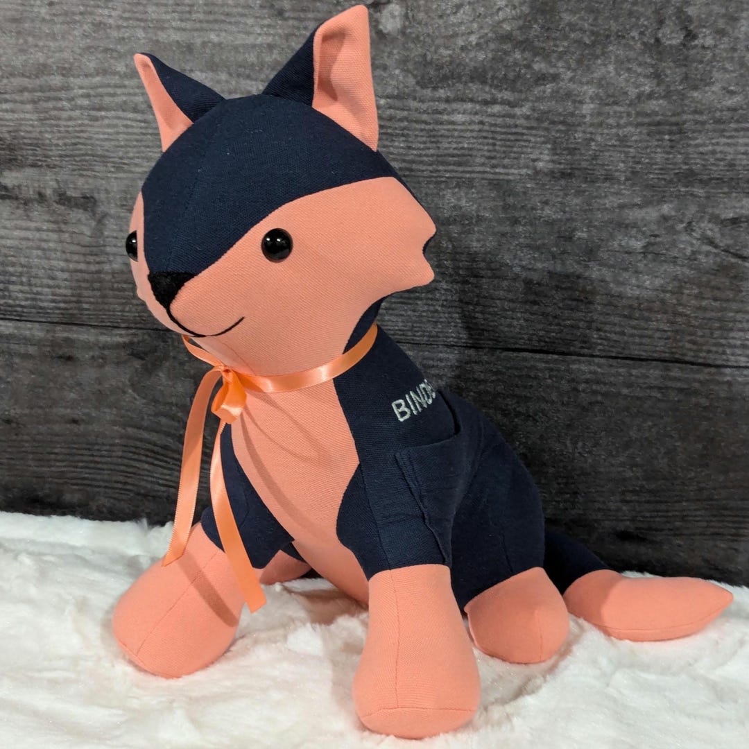 Memory Fox // Keepsake Fox// Custom Order Stuffed Fox - Etsy