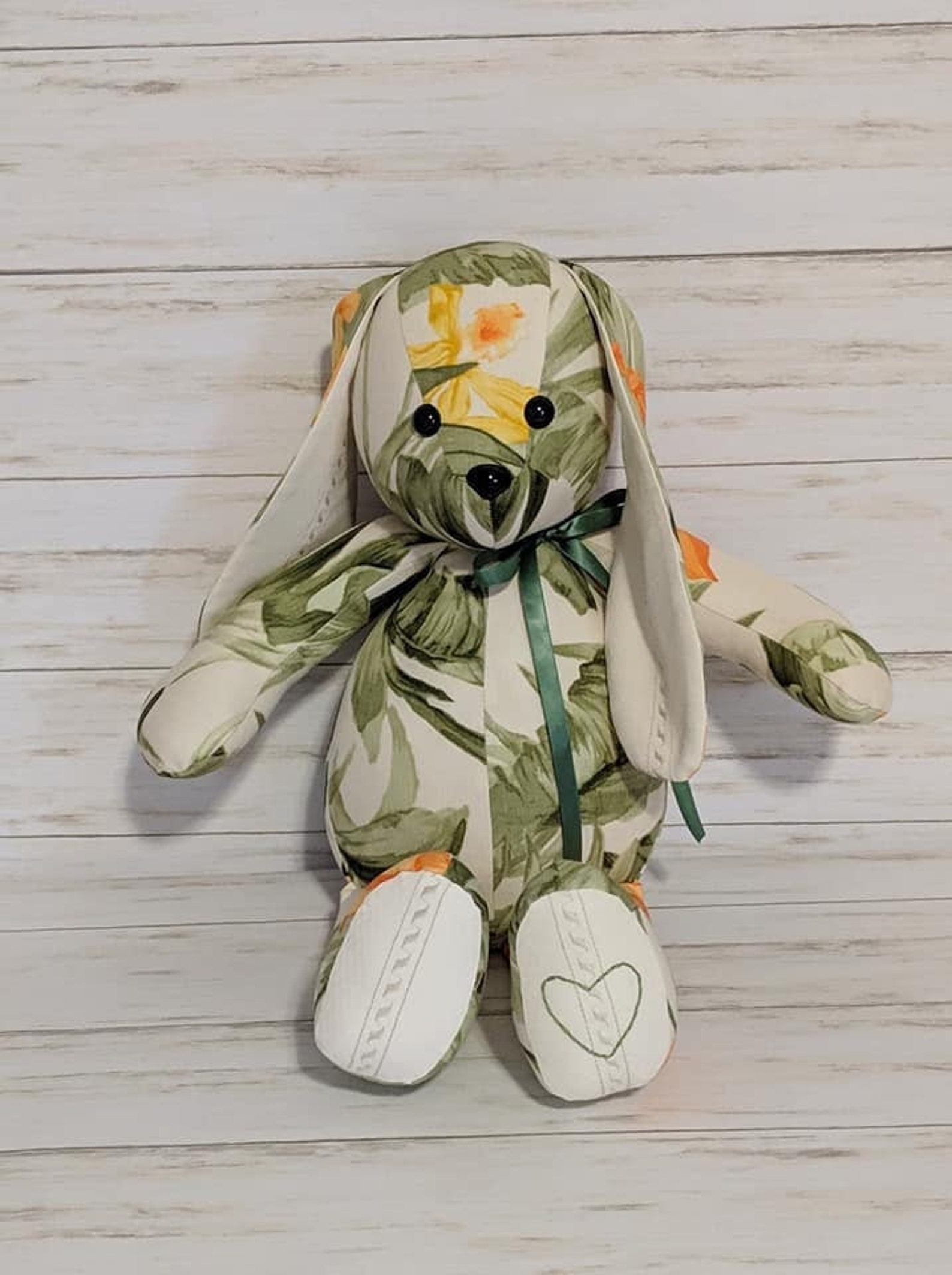 Memory Bunny // Keepsake Bunny // Custom Order Stuffed Bunny | Etsy