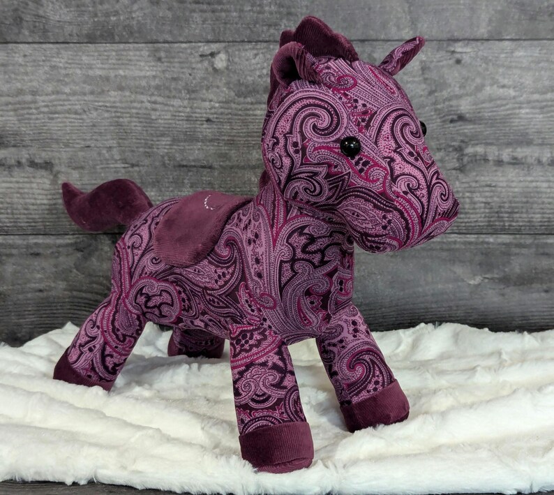 Memory Horse // Keepsake Horse //stuffed Horse - Etsy