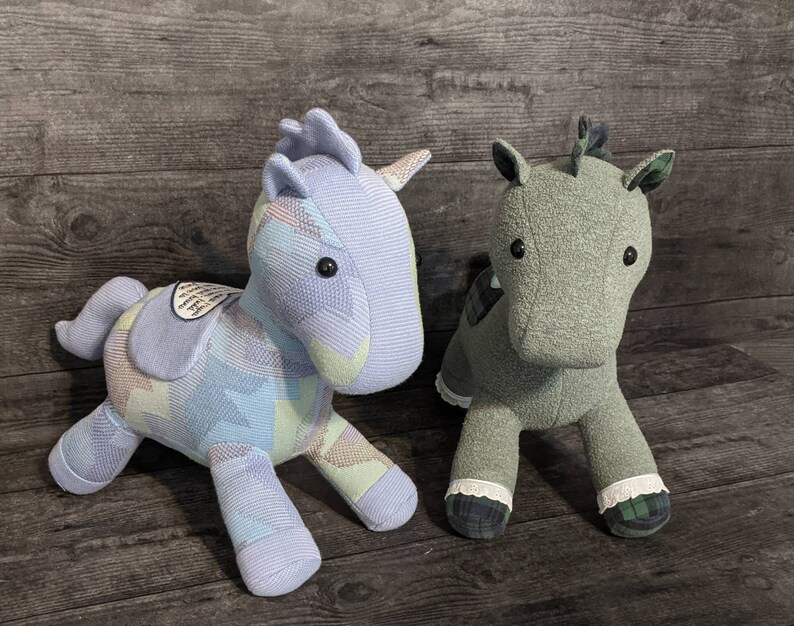 Memory Horse // Keepsake Horse //stuffed Horse - Etsy