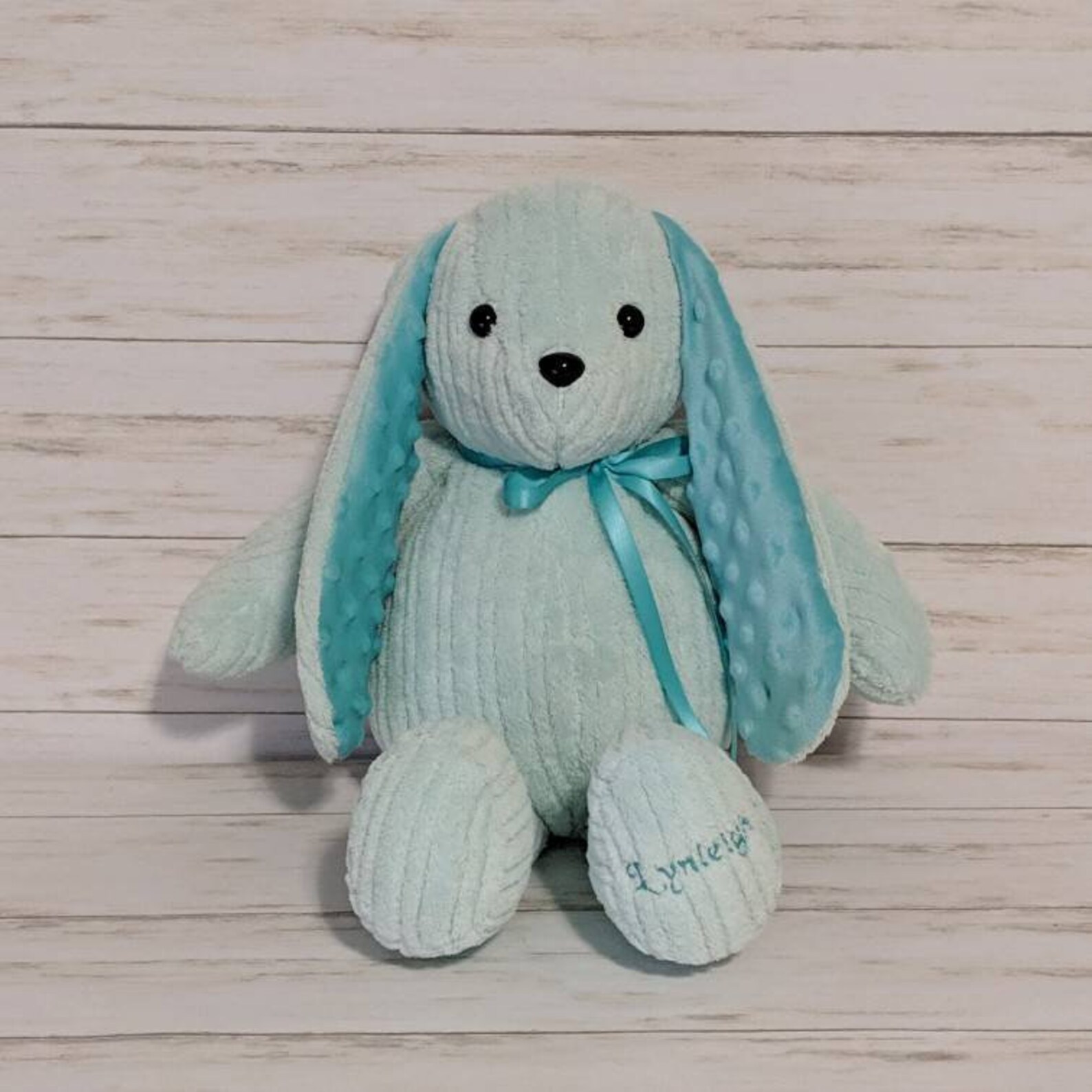 Memory Bunny // Keepsake Bunny // Custom Order Stuffed Bunny | Etsy