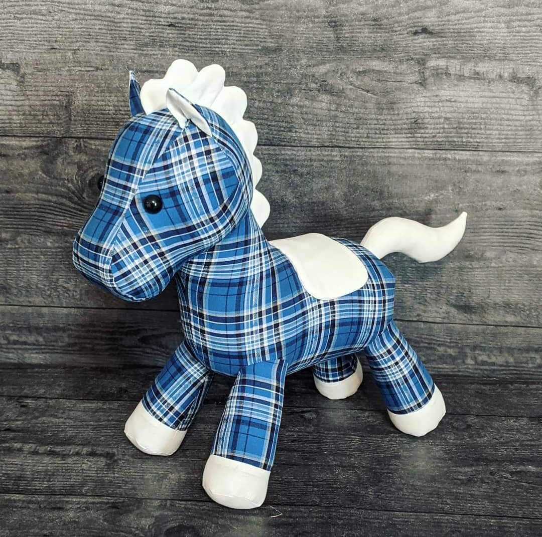 Memory Horse // Keepsake Horse //stuffed Horse - Etsy