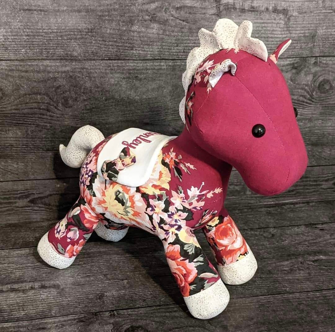 Memory Horse // Keepsake Horse //stuffed Horse - Etsy