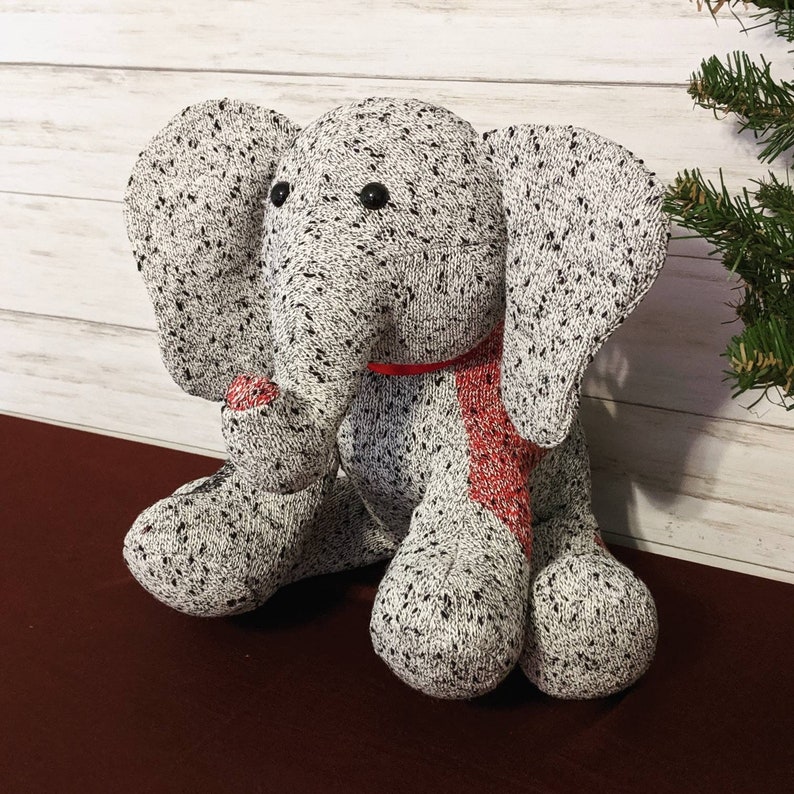 Memory Elephant // Keepsake Elephant // Custom Order Stuffed | Etsy