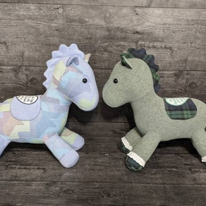 Memory Horse // Keepsake Horse //stuffed Horse - Etsy