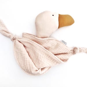Cuddly Goose Comfort Blanket for Newborn, Cute Duckling Lovey With ...