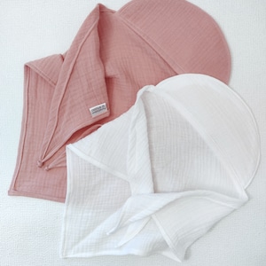 Muslin Sun Hat for Children, Toddler Head Scarf With Sun Visor ...