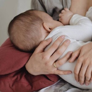 Newborn Baby Nursing Pillow, Breast Feeding Arm Rest for Mom, Bottle ...