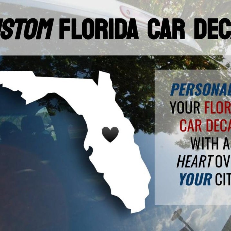 Florida Decal - Etsy