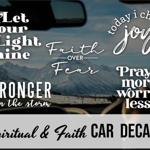 Inspirational Car Decals (positive, Love, Happy, Inspire, Motivational ...