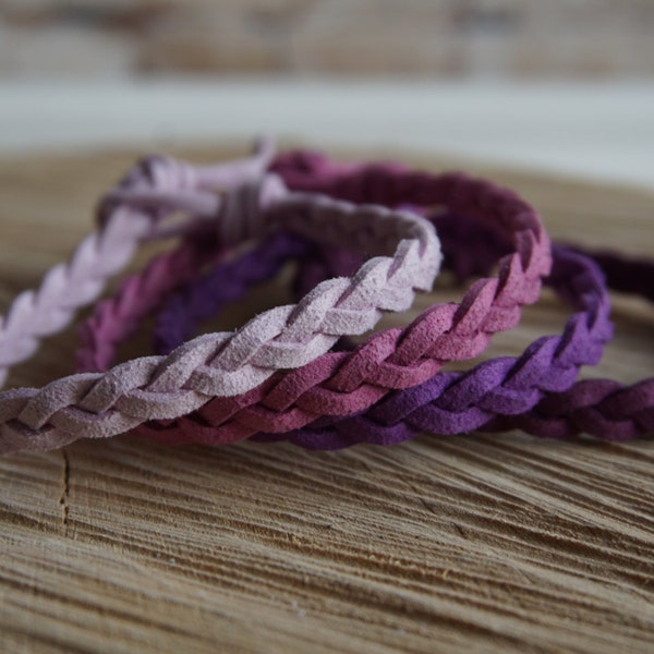 Suede Bracelet - Etsy