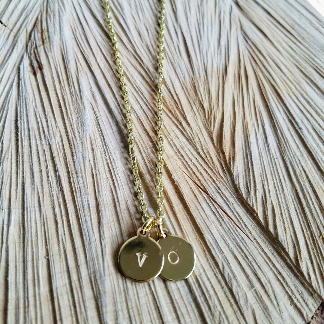 Mother's Necklace- Essential Oil Diffusing Necklace W/ Initial Charm ...