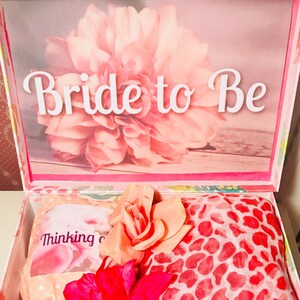 Bride to Be Youarebeautifulbox Bride Care Package Bride Gift Box Groom ...