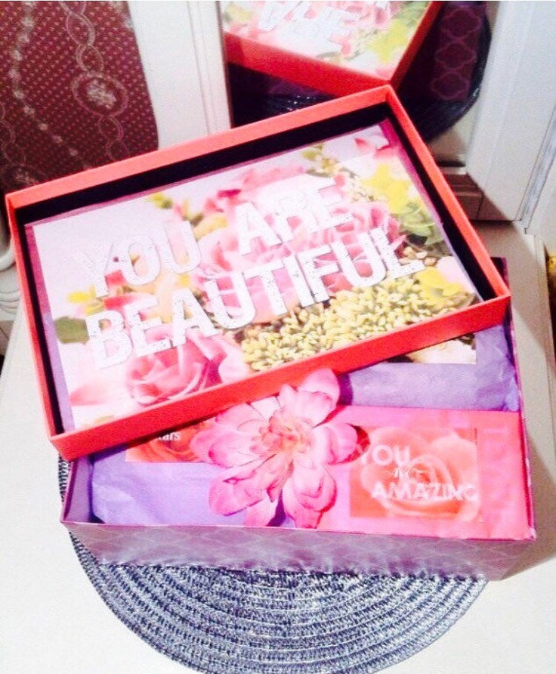 Friendship Care Package. Friend YouAreBeautifulBox. Long | Etsy